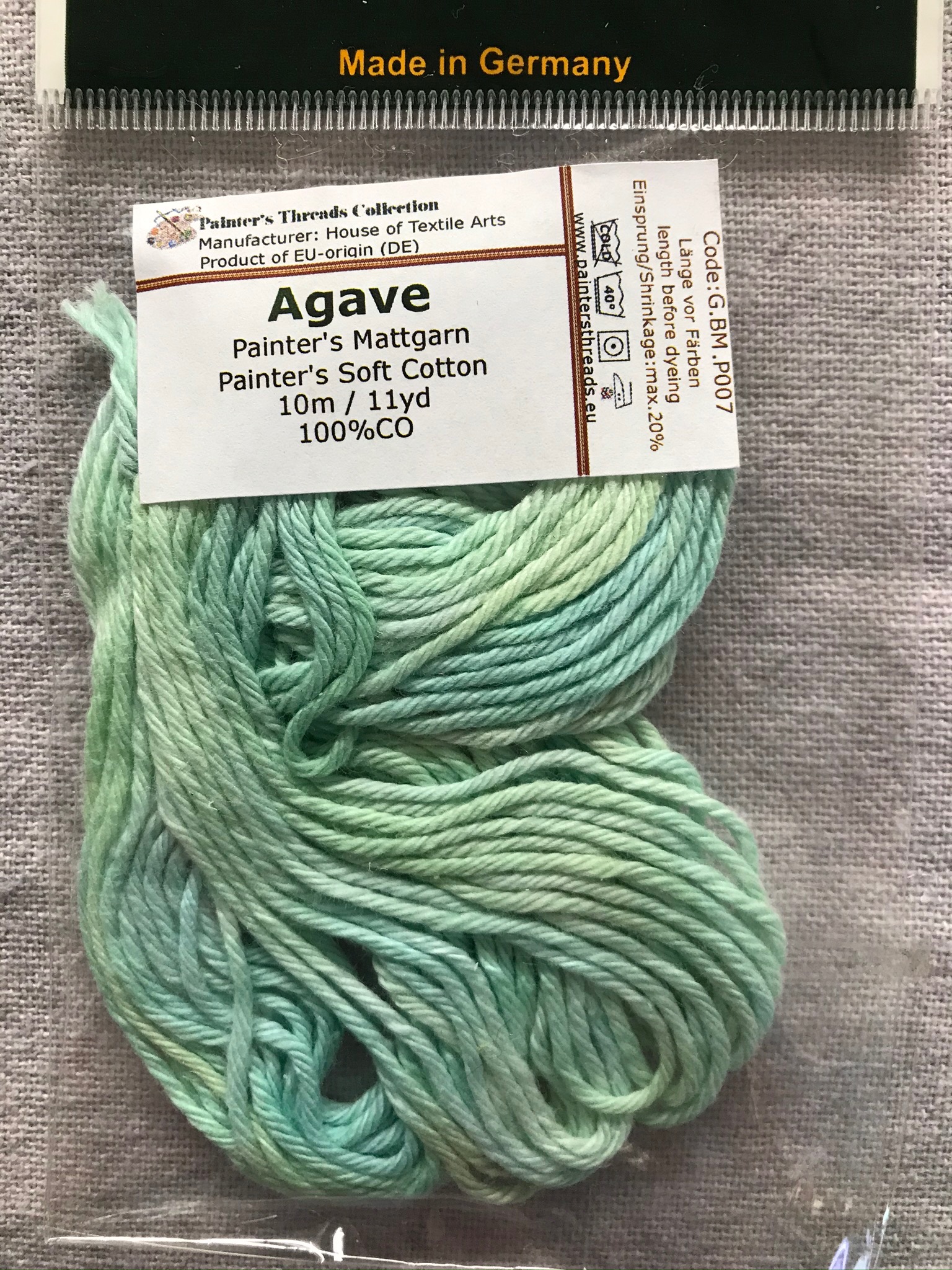 Soft Cotton Thread #P007-Agave – Susan Edmonson Designs